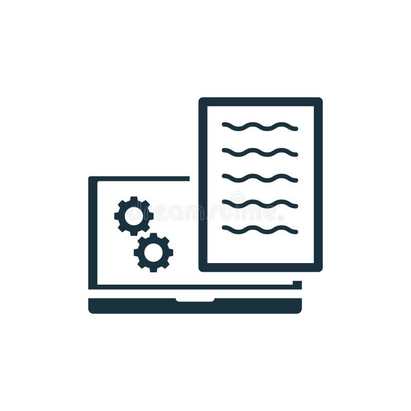 Prototype Icon. Simple Creative Element. Filled Monochrome Prototype ...