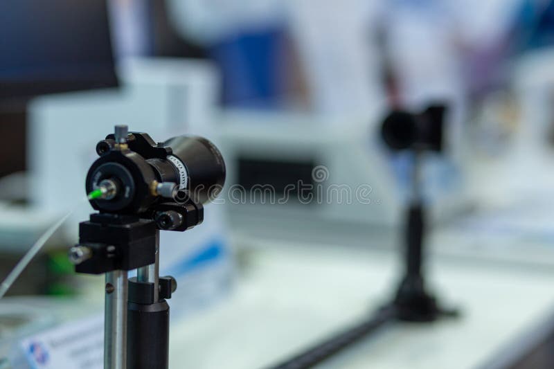 Prototype of a Laser Data Transmission System Stock Photo - Image of ...