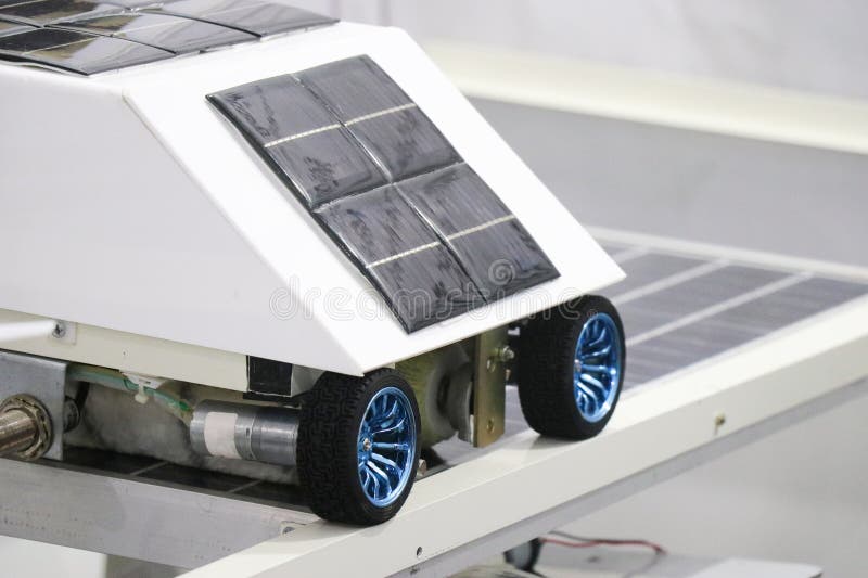 Prototype of a Small Mechanical Rover that in Run on Wheels Attached To ...