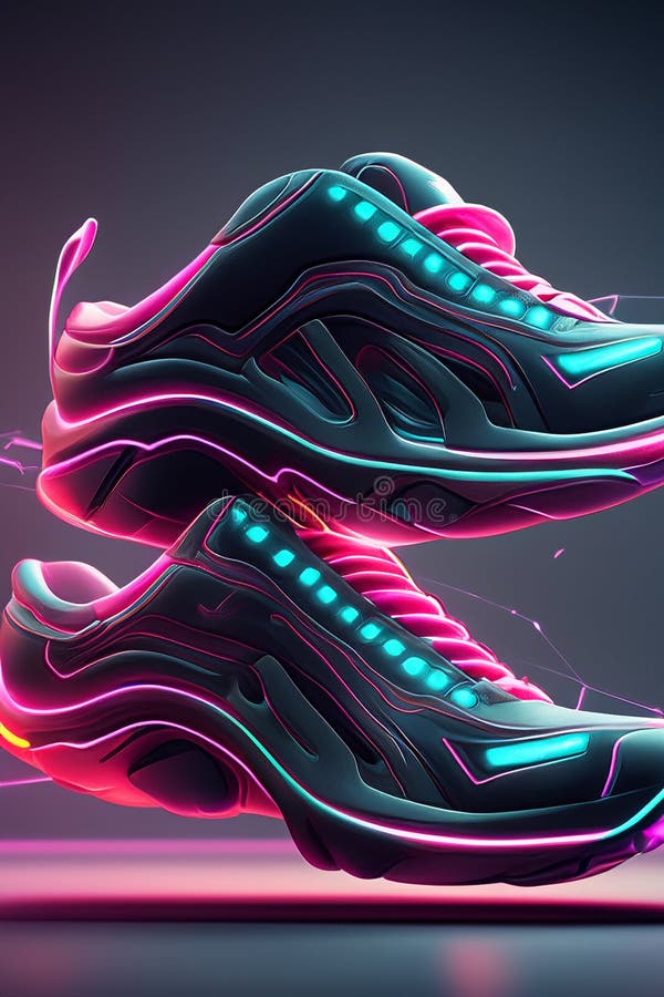 Prototype of Sports Shoes AI Generated Stock Illustration ...