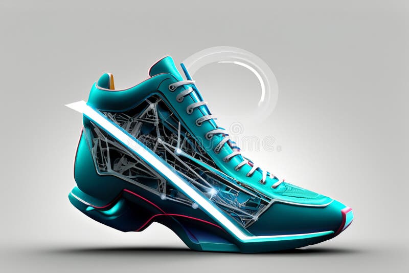 Prototype of Sports Shoes AI Generated Stock Illustration ...