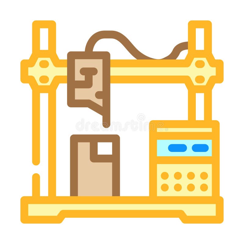 Prototyping Manufacturing Engineer Color Icon Vector Illustration Stock ...