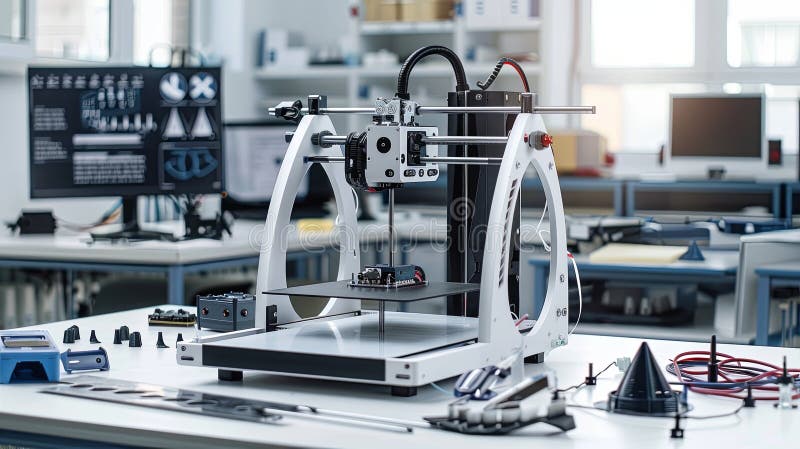 Prototyping Technology in a Modern Laboratory Featuring a 3D Printer ...