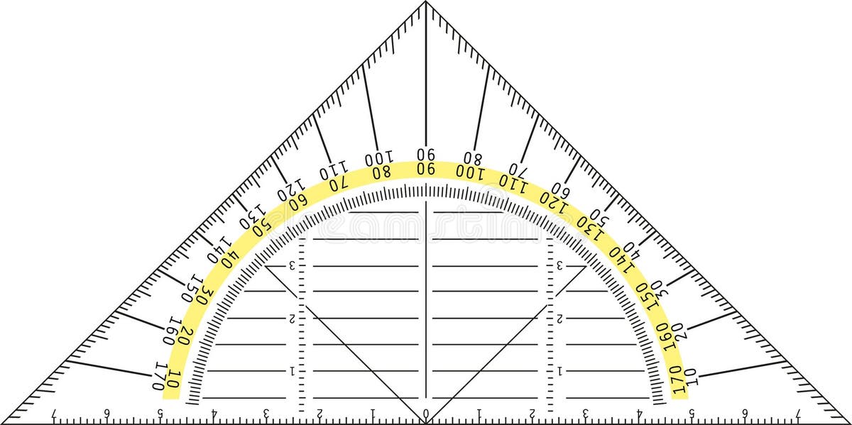 Protractor Stock Illustrations – 14,373 Protractor Stock Illustrations ...