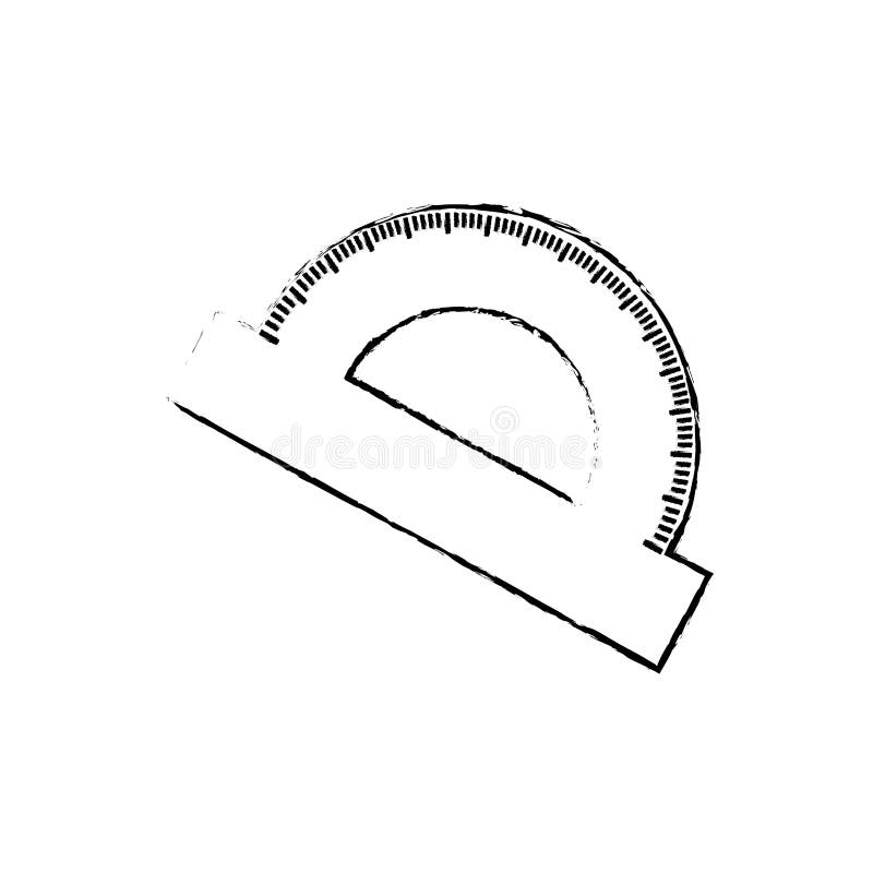 Protractor angle meter stock illustration. Illustration of angle - 87022974