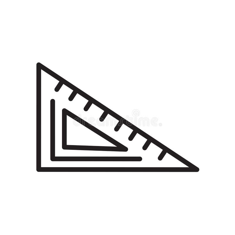 Protractor Vector Icon Isolated on Transparent Background, Protractor ...