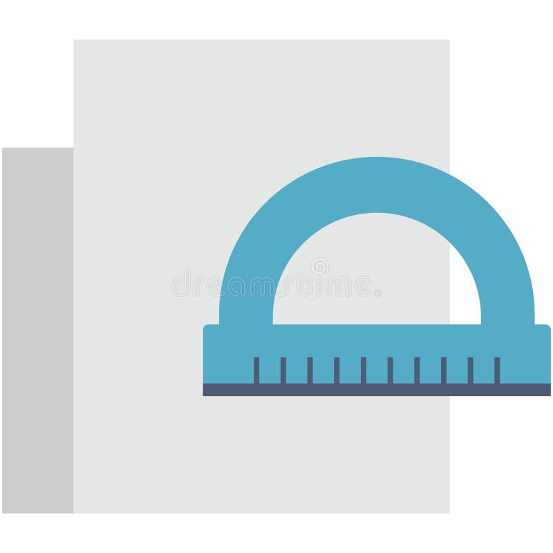 Basic Protractor Vector Stock Illustrations – 42 Basic Protractor ...