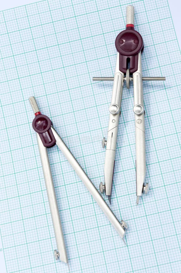Compass and ruler stock photo. Image of radius, engineer - 11548464