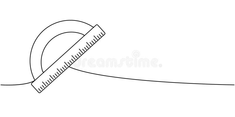 Ruler with Measuring Length Markings in Centimeters on White Background ...