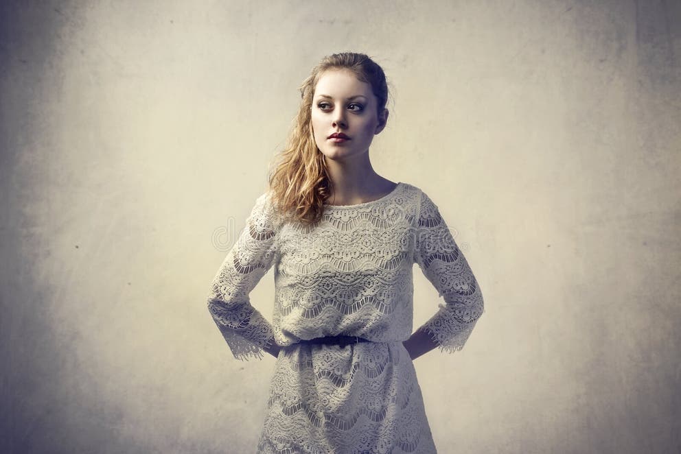 Proud beauty stock photo. Image of serious, fashion, young - 23431106