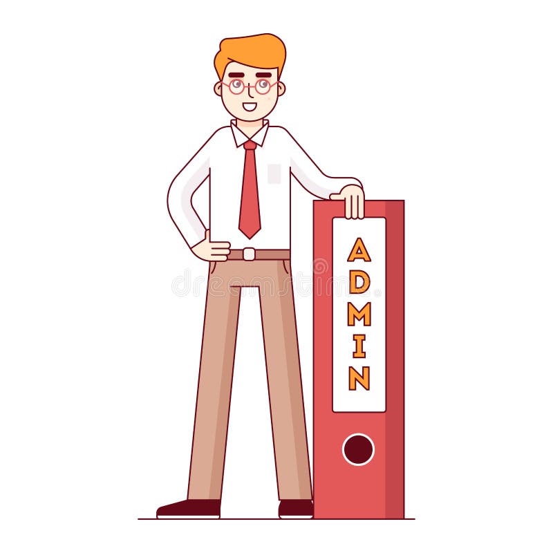 Administrator Line Art Stock Illustrations – 383 Administrator Line Art ...