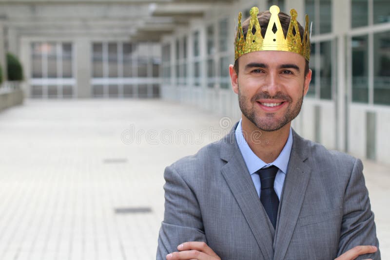 Proud Employee of the Year with Copy Space Stock Image - Image of ...