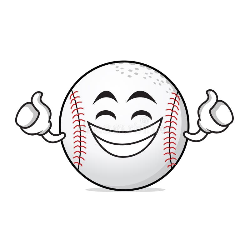 Baseball Ball Cartoon Face Stock Illustrations – 1,052 Baseball Ball ...