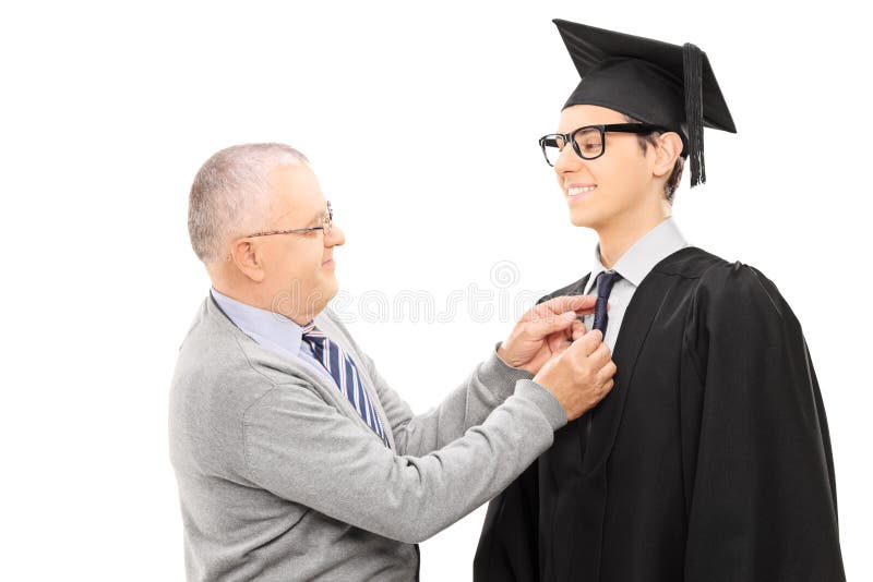 3D Graduation with Parents stock illustration. Illustration of adoption ...