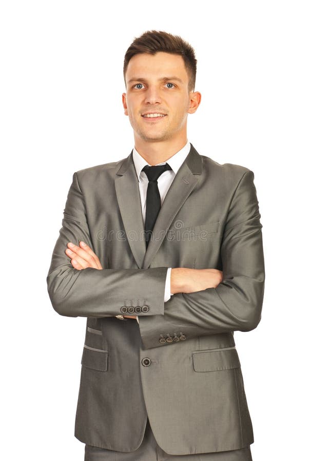 Proud happy busines sman stock image. Image of businessperson - 28542851