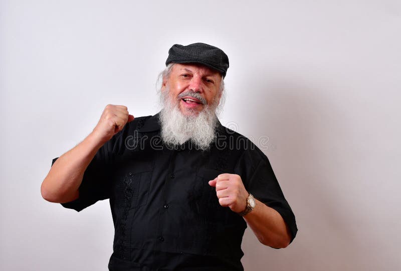 Expressing Himself in the Business World. a Handsome Smiling ...