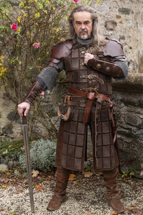 Noble Couple in the Middle Ages Stock Photo - Image of culture, knight ...