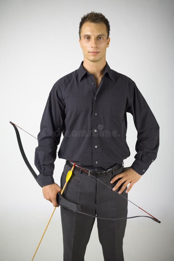 408 Man Holding Bow Arrow Stock Photos - Free & Royalty-Free Stock ...