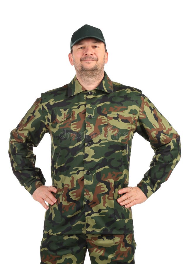 Back View Man Military Suit Stock Photos - Free & Royalty-Free Stock ...
