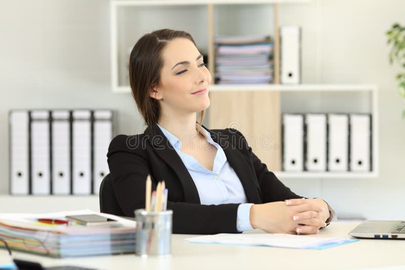 Proud Employee Being Congratulated by Colleagues Stock Image - Image of ...