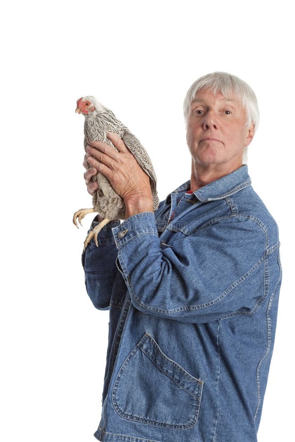 Proud Senior Man Holding Chicken Photos - Free & Royalty-Free Stock ...