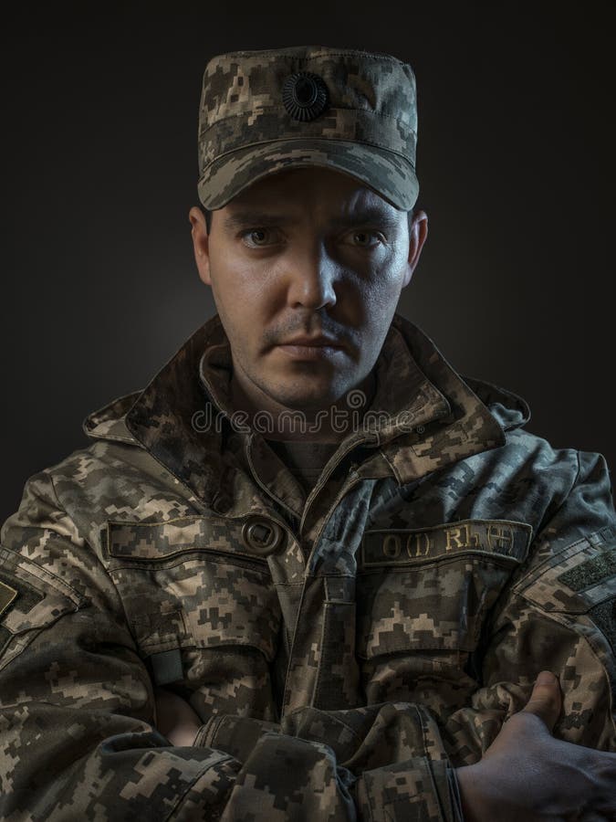Proud soldier stock image. Image of happy, approachable - 21114509