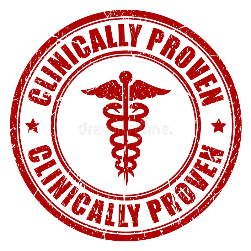 Provado clinicamente ilustração do vetor. Ilustração de hipoalergênico ...
