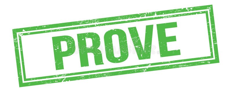 Prove Stock Illustrations – 1,662 Prove Stock Illustrations, Vectors ...