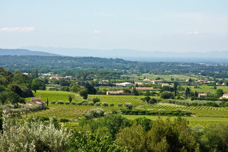 ProvenÃ§al Countryside stock image. Image of european - 25719487