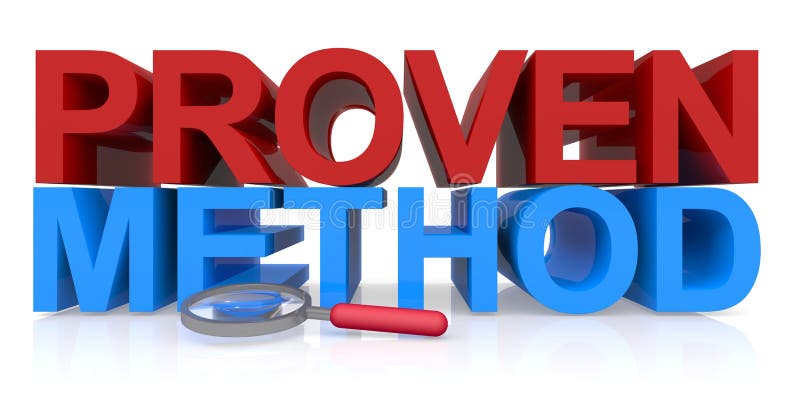 Proven Method Process Procedure Team Lifting Arrow Stock Illustration ...