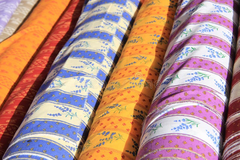 Provencal textile stock photo. Image of french, colorful - 41571858