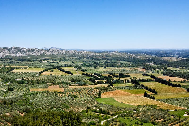 Provence stock image. Image of grass, field, mountains - 30667319