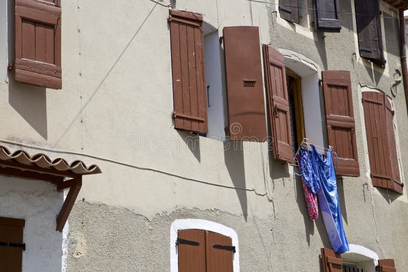 Provence windows editorial image. Image of pastel, traveling - 73166290