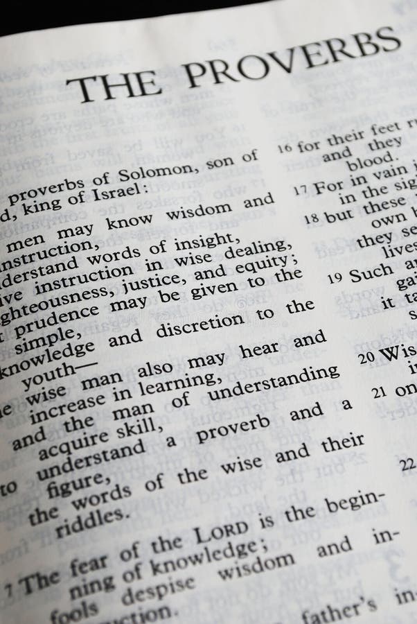 Book of Proverbs stock image. Image of authority, christ - 38747295