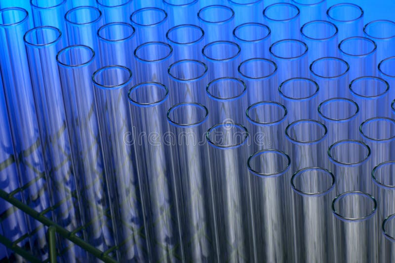 Provette fotografia stock. Immagine di cremagliera, laboratorio - 12978340