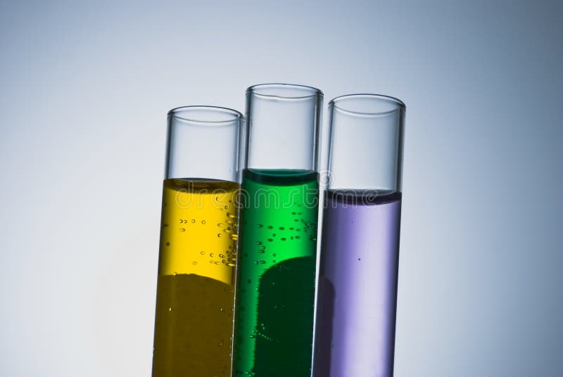 Provette immagine stock. Immagine di fotographia, laboratorio - 7198215