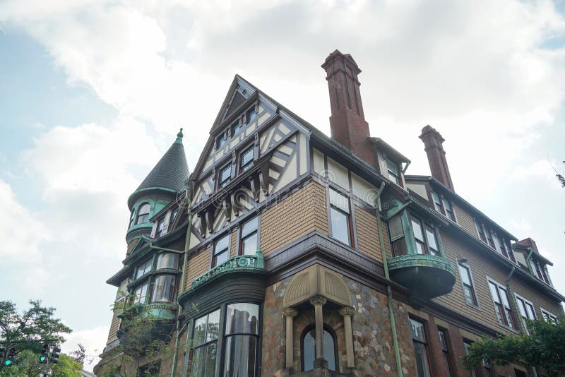 Providence Rhode Island Historical Buildings Stock Photo - Image of ...