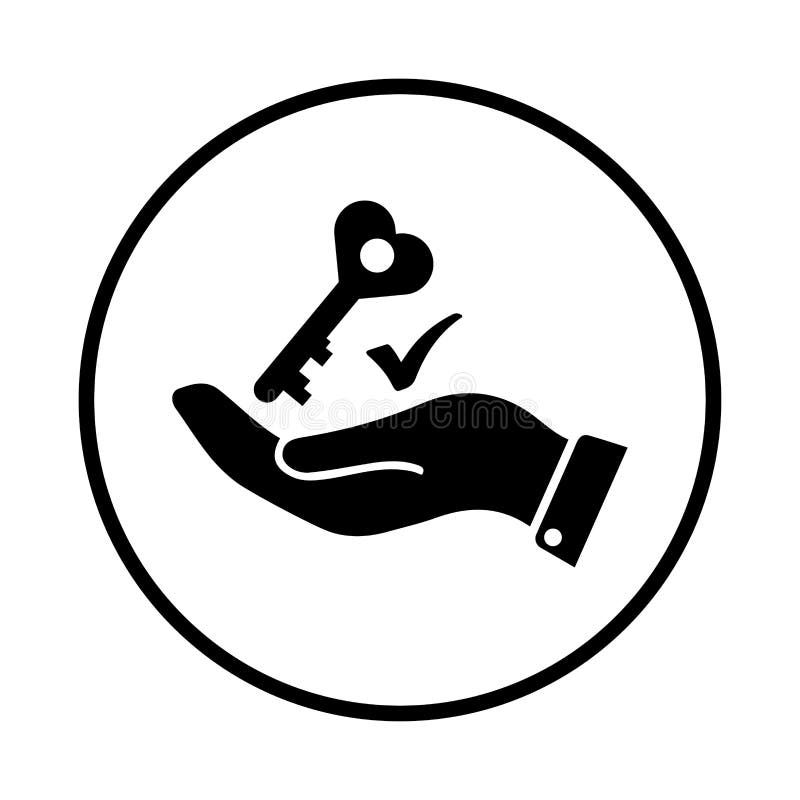 Provider, Solution, Key, Lock, Open Icon. Black Vector Design Stock ...