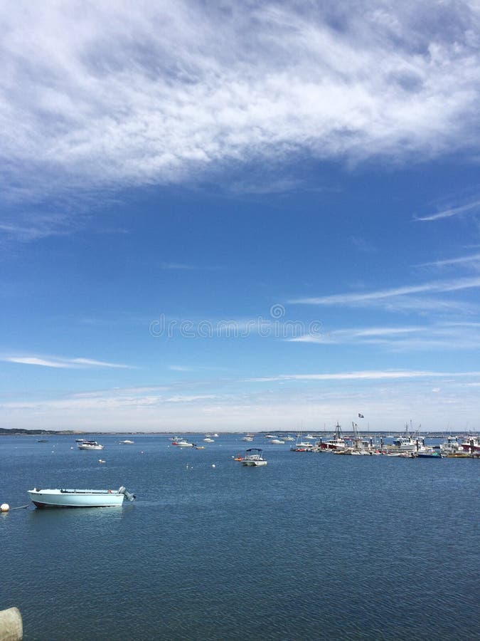 Provincetown Harbor, Cape Cod Editorial Photo - Image of ocean, harbor ...