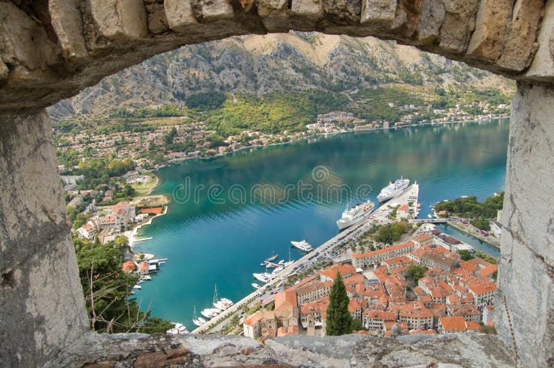 Provincial town with dock stock image. Image of quayside - 7443685