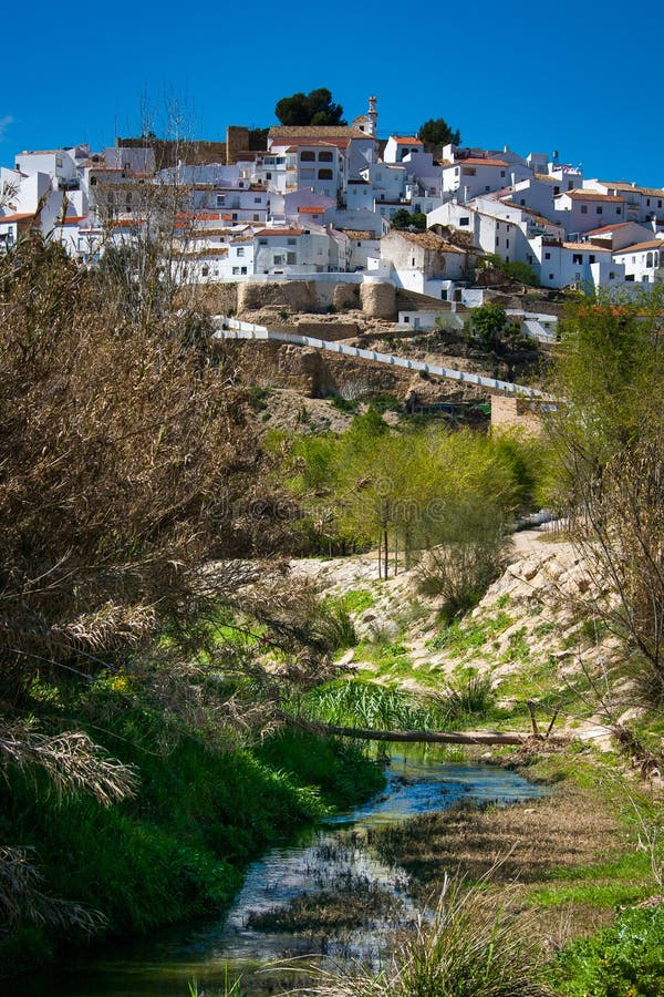 Provinz Setenil De Las Bodegass, Cadiz, Andalusien, Spanien Stockfoto ...