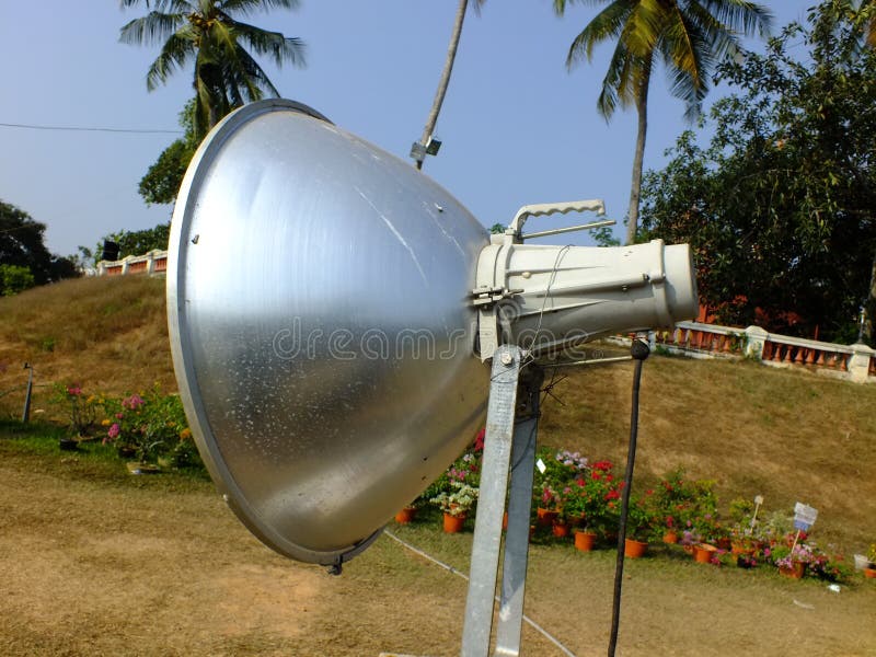 Provisional Spot Light Navigation Blue Sky Sunny Day Stock Photo ...