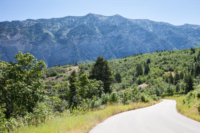 Provo Canyon Utah Mountains Stock Image - Image of clouds, peak: 102016613