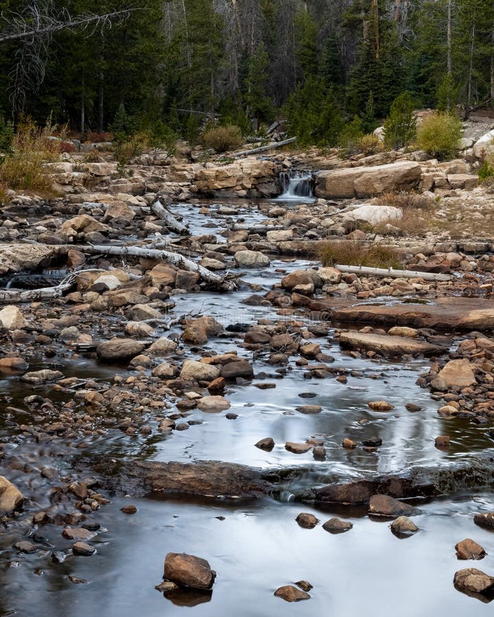 Provo River in Uinta Wasatch Cache National Forest in Utah Stock Image ...