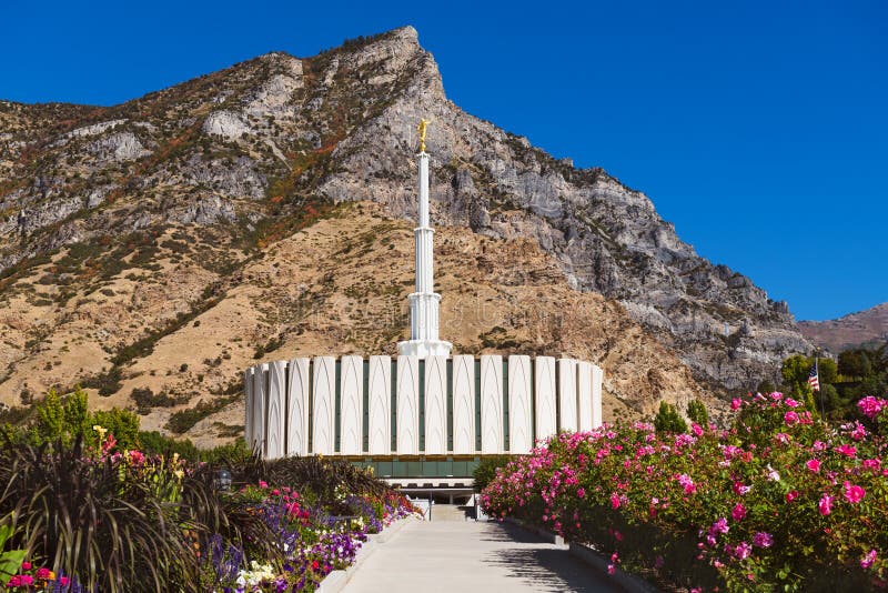 Temple Provo Utah stock image. Image of utah, structure - 53454117