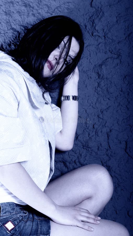 Provocation stock photo. Image of girl, person, saturation - 24939864