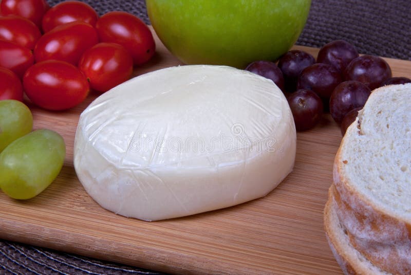 Provolone and Fruit stock photo. Image of milk, cheese - 24110890