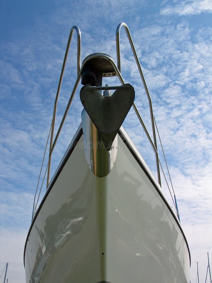 Prow of a sailboat stock photo. Image of front, sailboat - 3093966