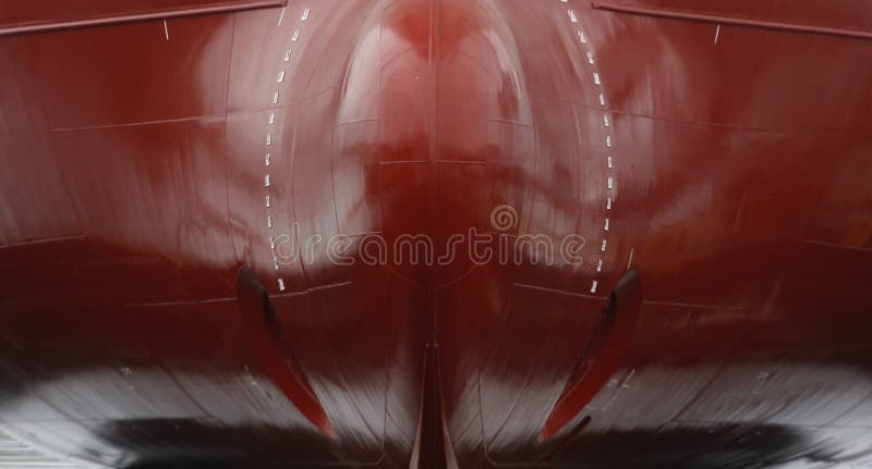 Prow of a Ship with Two Anchors Stock Photo - Image of harbor, boat ...