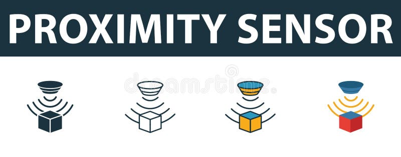 Proximity Sensor Icon from Sensors Icons Collection. Creative Two ...